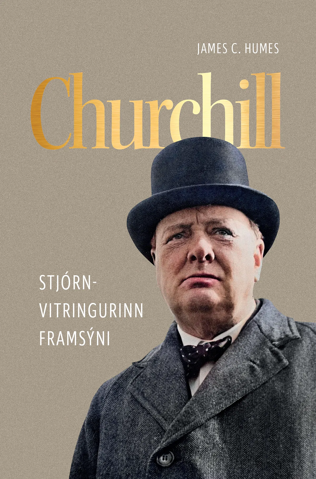 Bókatíðindi - Churchill Stjórnvitringurinn framsýni - James C. Humes